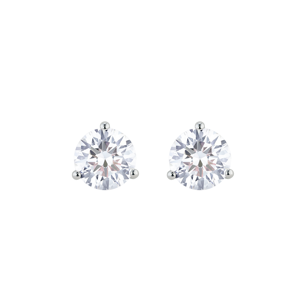 3ct. tw. Lab-Grown Diamond Stud Earrings – The Future Rocks